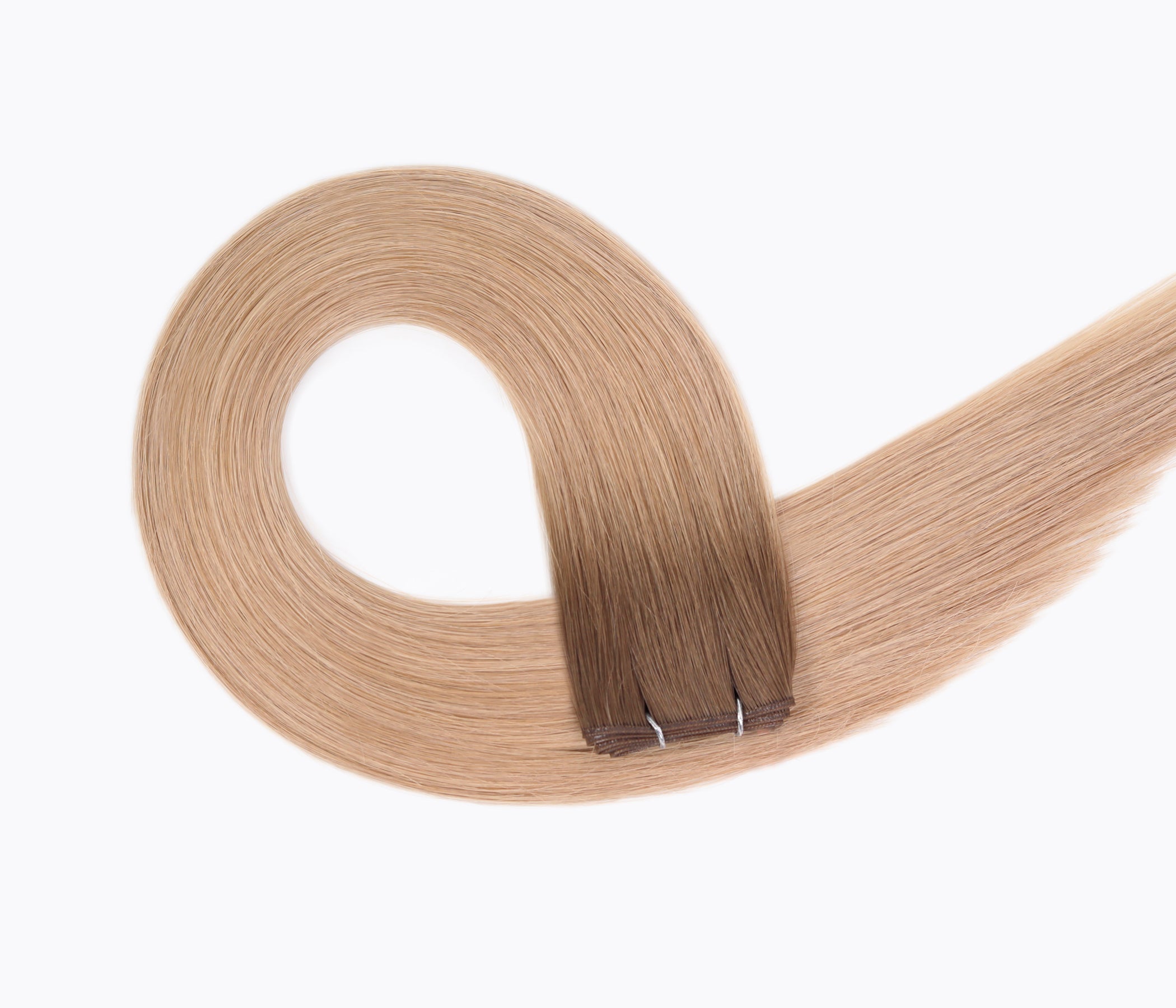 #Rooted Champagne Chestnut Genius Weft Extensions (NEW) – NZ Superior Hair
